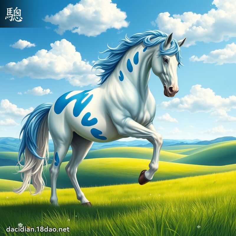 漢字驄 注音ㄘㄨㄥ部首馬 《國語大辭典》📘
